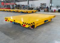 China Workshop 5t Battery Transfer Cart Rail Wheel For Marble Slabs Shifting for sale