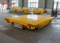 China 50T Safe Rail Motorized Carriage Battery Transfer Cart For Steel Plant for sale