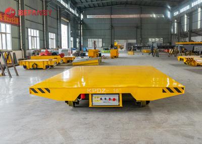 China 20m/Min 6 Ton Flat Table Self Propel Rail Transfer Cart for sale