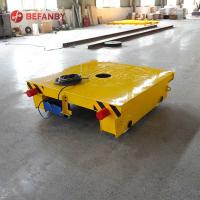 China 20 Tons Load Capacity Cable Reel Powered Railway Transport Cart for Mold Plant Needs for sale