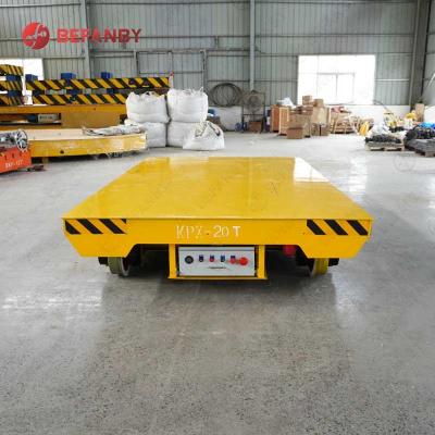 China 14 Ton DC Motor Battery Rail Transfer Cart for sale