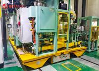 China Large Capacity Flatbed Material Track Transfer Carts for sale