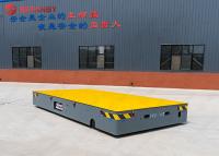 China Safety Sensors Control Battery Railless Material Transfer Trolley for sale