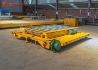 China 50t Cable Drum Electric Rail Turntable Transfer Carts for sale