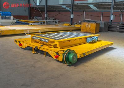 China 50t Cable Drum Electric Rail Turntable Transfer Carts for sale