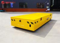 China Stable PU Rubble Wheel Railless Transfer Carts for sale