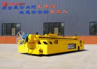 China 7t PU Wheels Trackless Transport Carts for sale