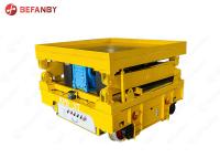 China Durable Factory Use Rail Operated Transfer Carts for sale