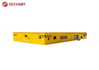 China 7 Ton Pu Wheel Trackless Transfer Cart With Battery for sale