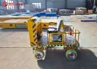 China Flexible Running Material Transfer Trolley With Rail for sale