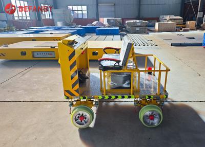 China Flexible Running Material Transfer Trolley With Rail for sale