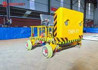 China Durable 4 Axles Battery Rail Transfer Carts for sale