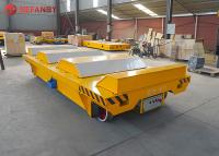 China Handle Operation Low Voltage Rail Transport Cart For Industrial Field for sale
