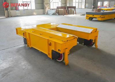 China Handle Operation Low Voltage Rail Transport Cart For Industrial Field for sale
