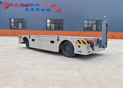 China 4 Axles Flexible Turn Mold Factory Electrical Trackless Transfer Cart for sale