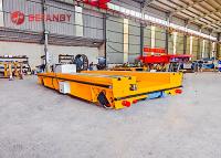 China Fine Quality Remote Control Workshop Material Railway Transfer Cart for sale