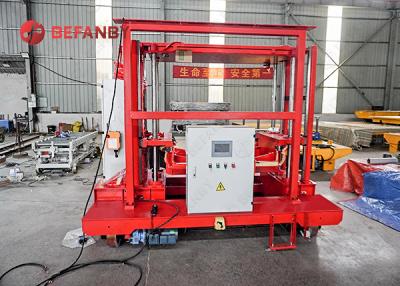 China Simple Structure Industrial Light Factory Sliding Line Rail Transfer Cart for sale