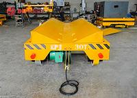 China SGS 20T Rail Flatbed Tracked Battery Transfer Cart Unlimited for sale