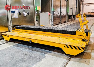 China Intelligent With Flip Arm Annealing Furnace 15T Railway Guided Vehicle for sale