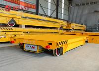 China 20T Rail Cast Steel Forging Factory Wheel Operated Transfer Cart for sale
