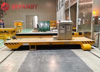 China Intelligent Battery Operated Chain Conveyor  RGV Robot Transfer Cart for sale