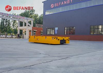 China Steerable 20 Ton Hand Pendant Control Trackless Transfer Cart with 24 Months Warranty and Continuous 8-hour Operation for sale