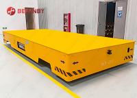 China 20 Ton Electrical Trackless Transfer Cart With Magnetic Navigation for sale