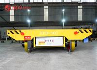 China 50T Factory Use Cast Steel Wheel Rail Operated Transfer Carts for sale