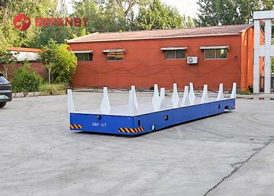 China 6 Tonne Protective Devices Trackless Material Transfer Cart for sale