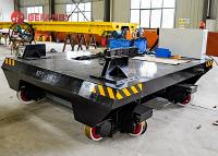 China 16T Load Capacity Dual-Wheel Design Battery Operated Motorized Transfer Trolley and Rail Transfer Cart for sale