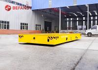 China 20T With Safety Sensors Control Trackless Transfer Cart for sale