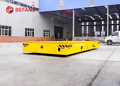 China 20T With Safety Sensors Control Trackless Transfer Cart for sale