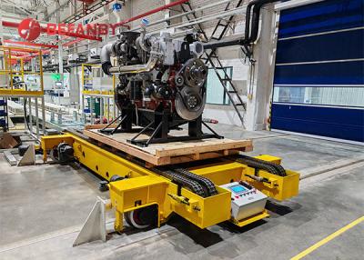 China 15T Heavy Load Battery Operated RGV Robot Transfer Cart with Intelligent Navigation System for sale