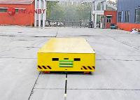China Steerable Steel Welding Frame AGV 10T Trackless Transfer Cart for sale