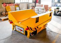 China 20T Reinforcement And Protection Rail Operated Coil Transfer Trolley for sale
