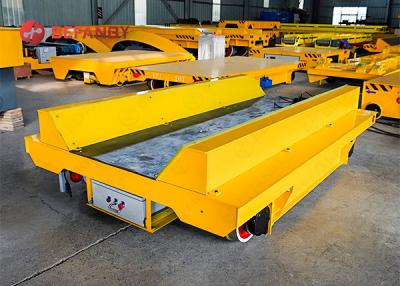 China Professional Battery Operated Rail Transfer Cart with V Frame and Customized Load Capacity for sale