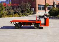 China Unlimted Running Distance Trackless Transfer Cart With Steering Wheel for sale