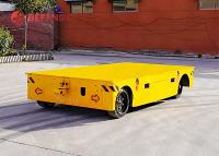 China 55T Heavy Capacity Trackless Transfer Cart with Rubber Wheel Design and Customized Car Size for Factory Use for sale