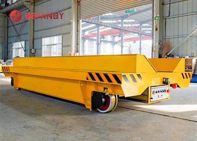 China Battery Operated Rail Transfer Cart with Customizable Platform and 1-500T Load Capacity for Coil Handling for sale