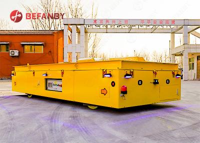 China Support Customized Trackless Transfer Trolley For Steel Factory for sale