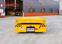 China Heavy Duty 35T Battery Powered Trackless Transfer Cart With Hydraulic Lift Function for sale