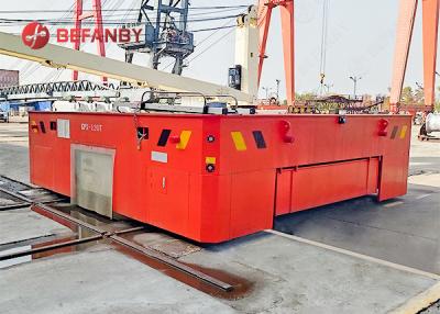 China 120-ton Battery Powered Rail Transfer Cart for Horizontal and Vertical Movement for sale
