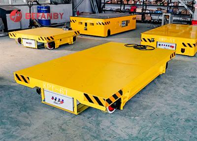 China Stable Mobile Reel Rail Transfer Cart With Intelligent Control for sale