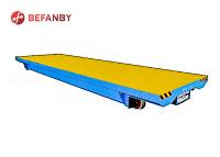 China 20 Tonne battery rail transfer trolley with customized Wheels for sale