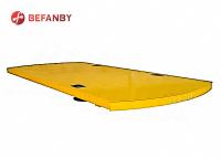 China Professional 45T Material Turntable Transfer Cart For Factory for sale