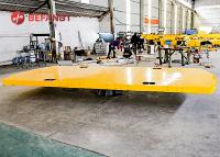China Professional 45T Material Turntable Transfer Cart For Factory for sale