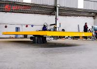 China Professional 45T Material Turntable Transfer Cart For Factory for sale
