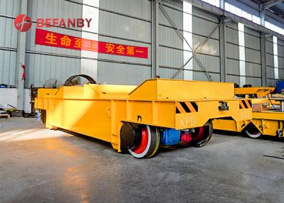 China Customized 35t Low Voltage Rail Coil Transfer Trolley For Steel Mills for sale