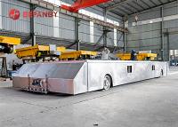 China Custom Extended Size Sliding Contact Line Powered Rail Transfer Cart With 1-100T Load Capacity for sale