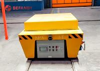 China Operated Conveniently 3 Tonne Battery Rail Transfer Cart With DC Moter for sale